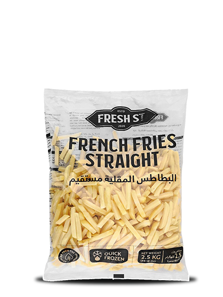 Best Quality Straight French Fries 2.5Kg | Fresh-Street – Fresh St!