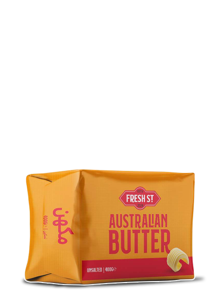 Australian Unsalted Butter 400g Portions | Fresh Street – Fresh St!